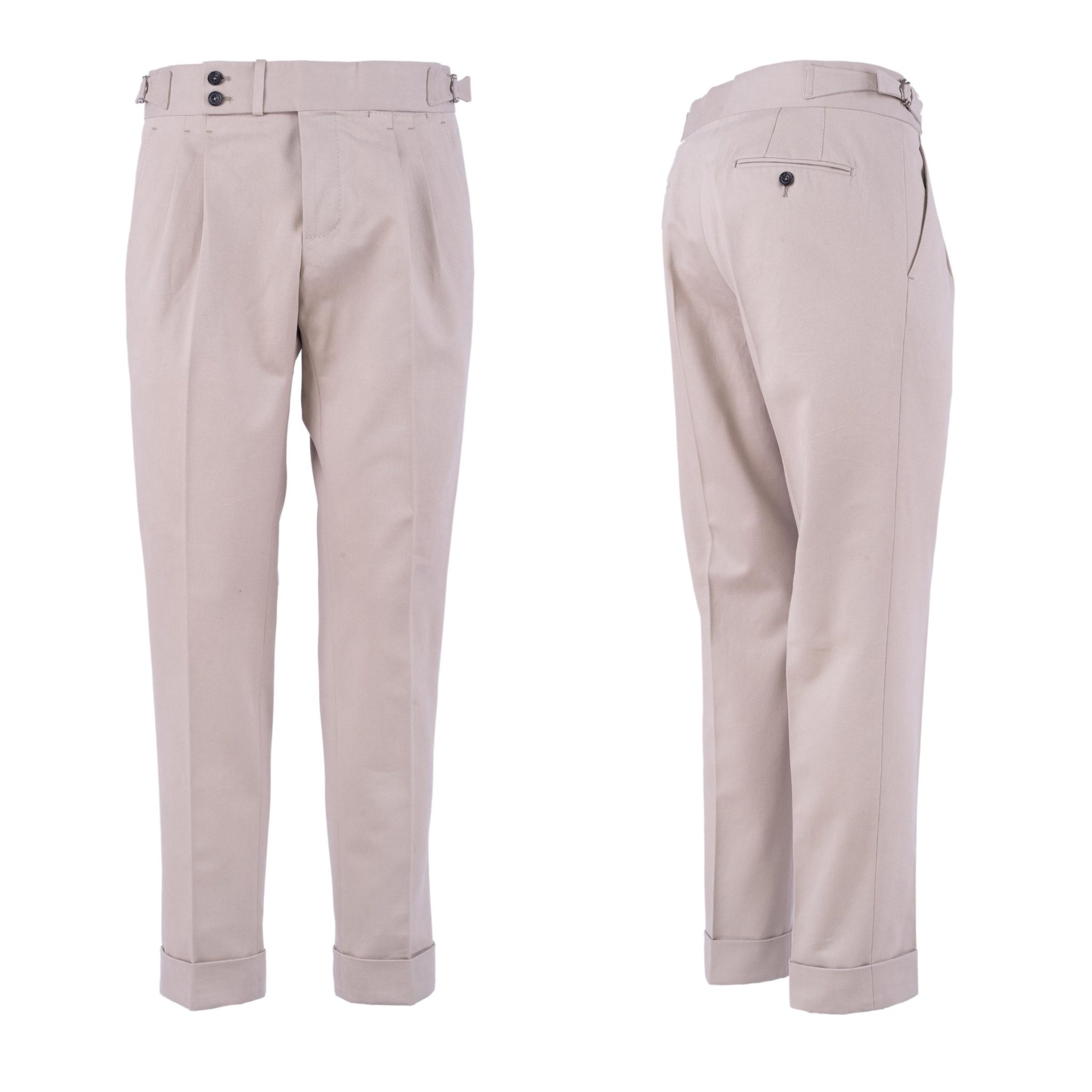 Neapolitan design tailoring suit trousers